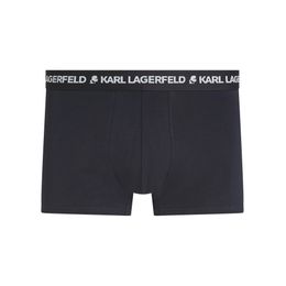 K by KARL LAGERFELD Karl Lagerfeld Boxershorts Herren Gr&ouml;&szlig;e XS hellgrau / schwarz / wei&szlig;