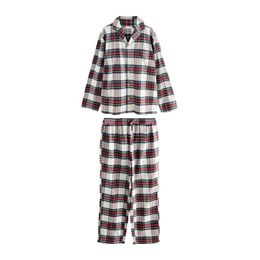 next Pyjama Herren Gr&ouml;&szlig;e XL hellgelb / dunkelgr&uuml;n / rot / wei&szlig;