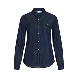Vila Bluse 'VIBISTA' Damen Gr&ouml;&szlig;e L blue denim