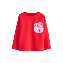 next Shirt M&auml;dchen Gr&ouml;&szlig;e 168 rosa / rot / wei&szlig;