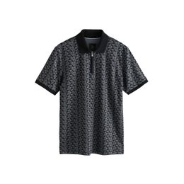 next Poloshirt Herren Gr&ouml;&szlig;e XS grau / basaltgrau / schwarz