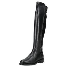 Overkneestiefel Nero Giardini "Nero Giardini Stiefel Leder", Damen, Gr. 38, schwarz, Leder, Schuhe