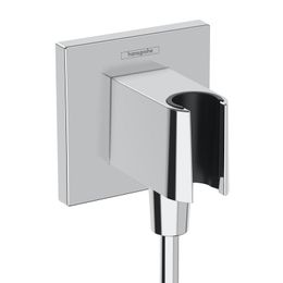 Hansgrohe Fixfit Porter E Brausehalter mit Schlauchanschluss, 26889000,