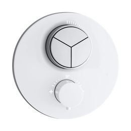 Herzbach LIVING Unterputz-Duscharmatur mit Thermostat, 23.803055.1.07,
