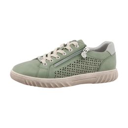 Romika Sneaker - Damen - Gr. 40 - gr&uuml;n/gebl&uuml;mt