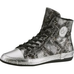 Andrea Conti Damen Sneaker schwarz-silberfarben Gr&ouml;&szlig;e 38