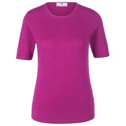 Peter Hahn - Rundhals-Pullover aus Seide mit Kaschmir, pink, Gr. 38 / S - Seide