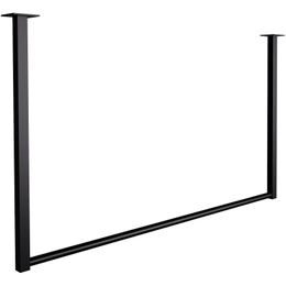 CLP Kleiderstange Fenton I Kleiderst&auml;nder f&uuml;r Deckenmontage I Garderobenstange aus Metall I f&uuml;r Flur, Garderobe und Schlafzimmer