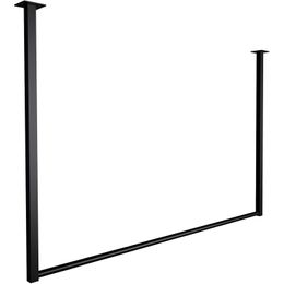 CLP Kleiderstange Fenton I Kleiderst&auml;nder f&uuml;r Deckenmontage I Garderobenstange aus Metall I f&uuml;r Flur, Garderobe und Schlafzimmer