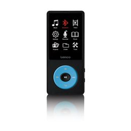 Lenco MP3/MP4-Player mit Bluetooth® und 8 GB internem Speicher Blau