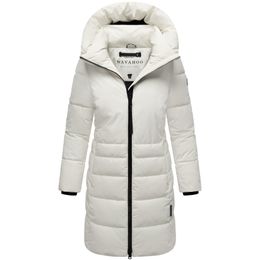 Navahoo Damen Winter Jacke Stepp Parka Mantel Winterjacke Anorak warm gefüttert Kapuze Mondnebel