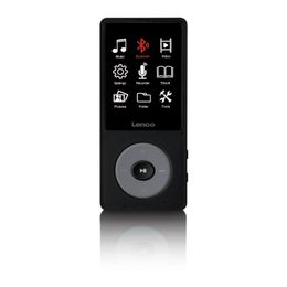 Lenco MP3/MP4-Player mit Bluetooth® und 8 GB internem Speicher Schwarz