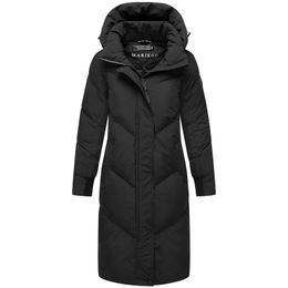 Marikoo Damen Winter Jacke Steppmantel Parka Mantel Anorak Winterjacke warm gefüttert abnehmbarer Kapuze Teonaa