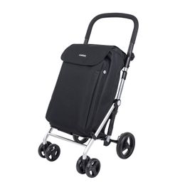 Carlett Einkaufstrolley Einkaufswagen Mit Kühltasche kaufwagen Klappbar Shopping Trolley 68 l, Kühltasche 10L, eine Große Kapazität von 25 kg, Für Einkaufen