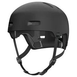 Fahrradhelm Abus "INDY" Gr. S, schwarz (schwarz (velvet schwarz)), Helme, S Kopfumfang: 51cm - 55cm
