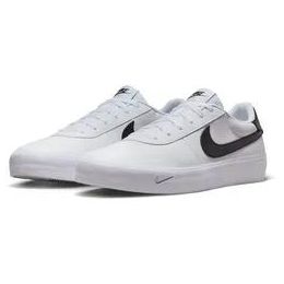 Sneaker Nike SPORTSWEAR "COURT SHOT", Herren, Gr. 42, wei&szlig;, schwarz, Synthetik, Schuhe Sneaker