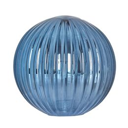 hofstein Glas-Lampenschirm Remaisnil Ersatzglas 12 cm Blau