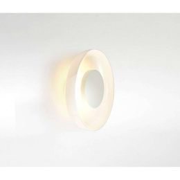 Marset LED-Wandleuchte Aura Plus, Ø 25 cm, opal