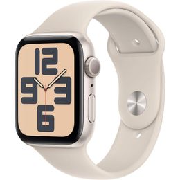 Apple Smartwatch »Watch SE Aluminium« (4, 4 cm / 1, 73) Watch OS 10;Siri;EKG;Herzfrequenz Polarstern