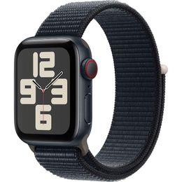 Apple Smartwatch »Watch SE Aluminium« (4 cm / 1, 57) Watch OS 10;Siri;EKG;Herzfrequenz Mitternacht