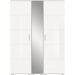 Inosign Garderoben-Set »Valge, Breite 140 cm, 3-teiliges Schrank Set, bestehend aus:« 3 Stk. tlg. weiß Maße ca. (B/T/H): 140/37/191 cm