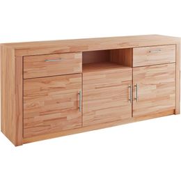 VOGL MÖBELFABRIK Sideboard »Toronto« Breite 183 cm Kernbuche teilmassiv