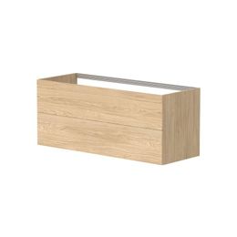 Welltime Waschtisch »Gama« inklusive Waschbecken, mit Push-to-Open-Funktion, FSC zertifiziert light oak