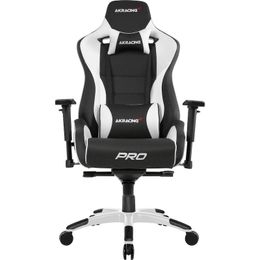 AKRacing Gaming-Stuhl »Master PRO« () schwarz/weiß Kissenset enthalten