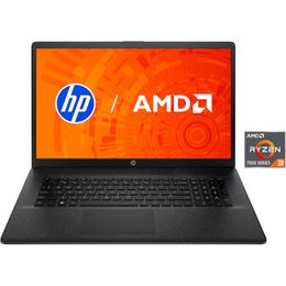 HP Notebook »17-cp AMD« 43, 9 cm / 17, 3 ′′ AMD Ryzen 3 Radeon Graphics 512 GB SSD Schwarz AMD Radeon Graphics