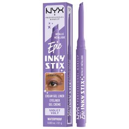 NYX Eyeliner »Professional Makeup Epic Inky Stix Cream Gel Eyeliner« lila Epic Inky Farbe in einem Stick - just click!