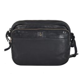 Harbour 2nd Handtasche »Thalea« gewaschenes Rindleder schwarz