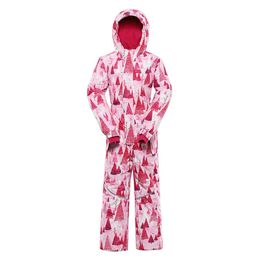 Alpine Pro Schneeanzug "Kiremo" in Rosa/ Pink - 68% | Größe 116/122 | Kinderhosen