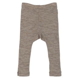 Mikk-line Wollleggings in Beige - 44% | Größe 140 | Kinderhosen