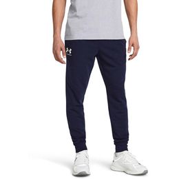 Under Armour Sweathose "Rival" in Dunkelblau - 38% | Größe XXL | Herren-plussize
