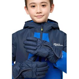 Jack Wolfskin Funktionshandschuhe "Easy Entry" in Dunkelblau - 29% | Größe 116 | Kinderhandschuhe