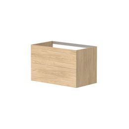 Welltime Waschtisch »Gama« inklusive Waschbecken, mit Push-to-Open-Funktion, FSC zertifiziert light oak