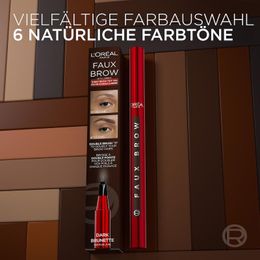 L'ORÉAL PARIS Augenbrauen-Stift »Infaillible Faux Brow Augenbrauenstift« transparent Ultrafeine Doppelspitze und Formel für haarähnliche Striche