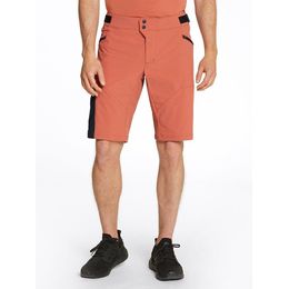 Ziener Fahrradshorts "Nexil X-Gel" in Lachs - 70% | Gr&ouml;&szlig;e 46 | Herren-outdoorhosen