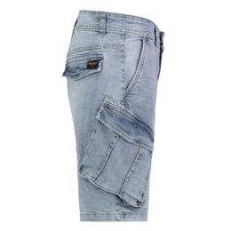 Urban Surface Jeans-Cargobermudas in Hellblau - 65% | Gr&ouml;&szlig;e W32 | Herren-shorts