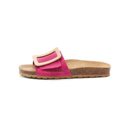 billowy Leder-Pantoletten in Pink - 54% | Größe 41 | Damen-pantoletten