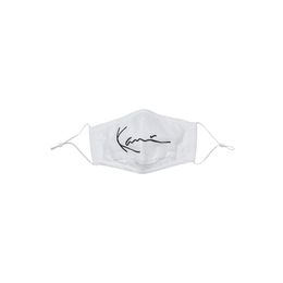Karl Kani Mund-Nasen-Maske »Herren Signature Face Mask White« white onesize Praktische Gesichtsmasken fuer Schutz und Stil