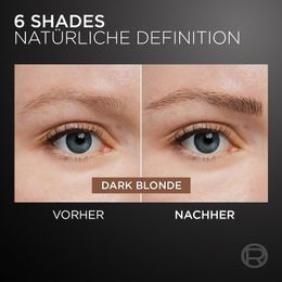 L'ORÉAL PARIS Augenbrauen-Stift »Infaillible Faux Brow Augenbrauenstift« transparent Ultrafeine Doppelspitze und Formel für haarähnliche Striche