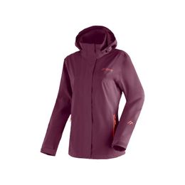 Maier Sports Regenjacke »Metor rec W« Damen Jacke mit Kapuze, Windjacke wasserdicht atmungsaktiv, Reg. Fit bordeaux 84 84 Vielseitige...