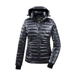 Killtec Skijacke »KSW 283 WMN SKI QLTD JCKT« Hochglanz-Steppjacke, wasserabweisend, Schneefang, Daumenlöcher anthrazit 40 40 Jacke in Daunenoptik...