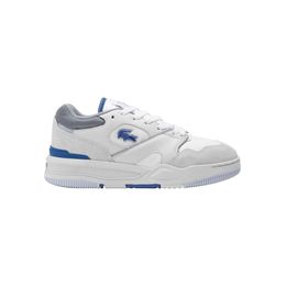 Lacoste Sneakers in Weiß/ Weiß/ Blau - 46% | Größe 42 | Herrensneakers