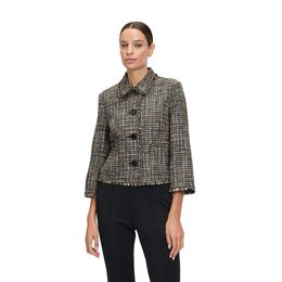 Betty Barclay Blazer in Schwarz/ Braun - 72% | Größe 38 | Damenjacken