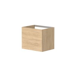 Welltime Waschtisch »Gama« inklusive Waschbecken, mit Push-to-Open-Funktion, FSC zertifiziert light oak