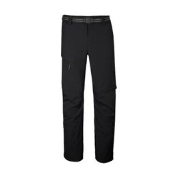 Killtec Herren Zip-off-Hose &raquo;KOS 188 KG MN PNTS&laquo; Funktionshose: Wasserabweisend, abzippbar, Stretch schwarz 27, Kurzgr&ouml;&szlig;en