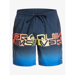 Quiksilver Boardshorts »Word block 17"« Navy Blazer XXL XXL Stoff: Supersuede-Material