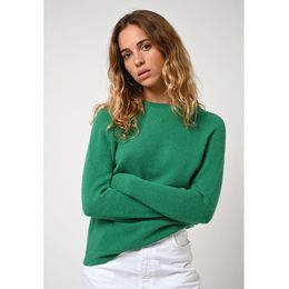 AUTHENTIC CASHMERE Kaschmir-Pullover "Ecrin" in Gr&uuml;n - 61% | Gr&ouml;&szlig;e L | Damen-pullover-cardigans